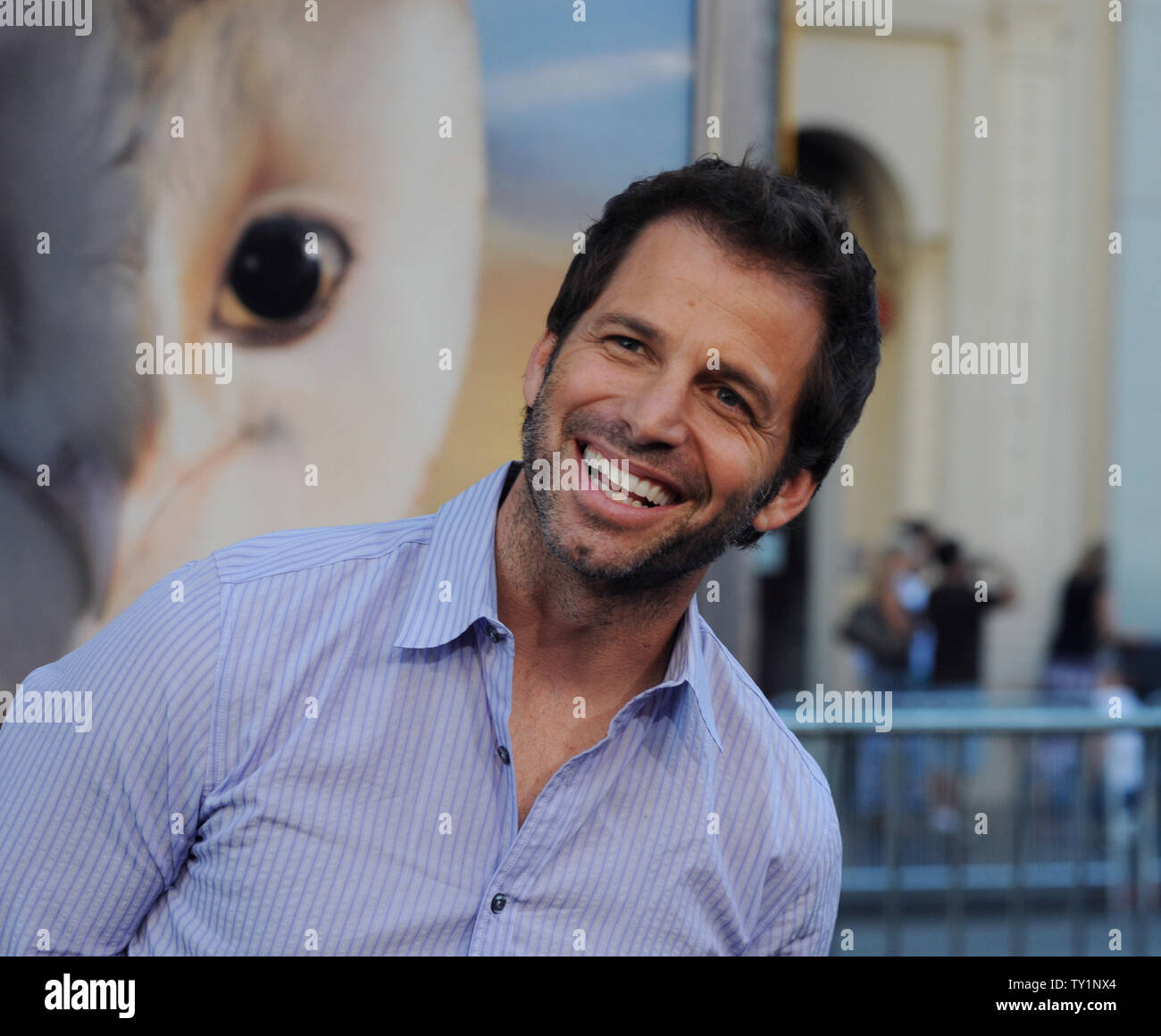 Director Zack Snyder arrives for the premiere of his new animated ...