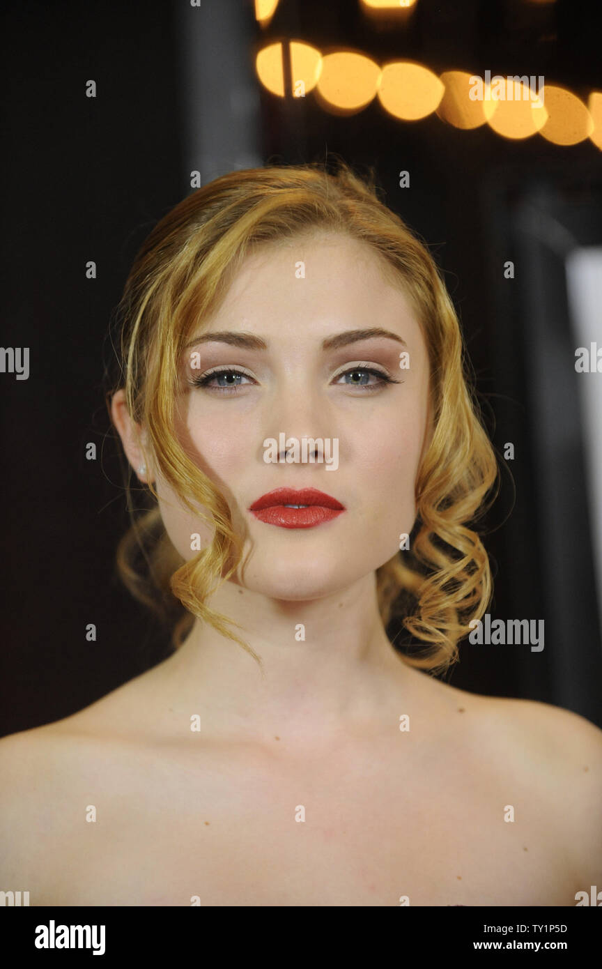 Actress Skyler Samuels attends the premiere of the film "Let Me In" in ...