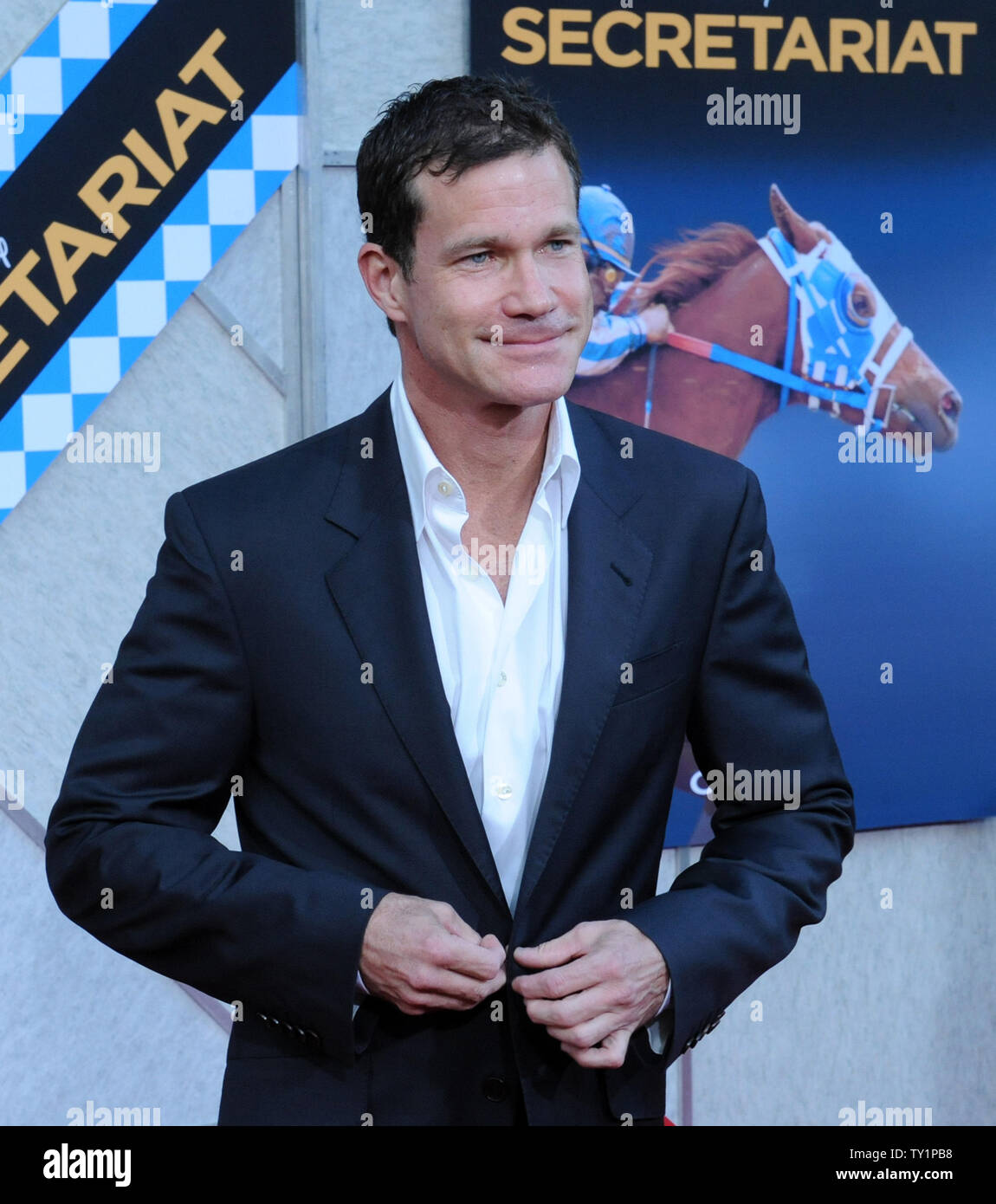 Dylan Walsh, a cast member in the motion picture sports drama ...