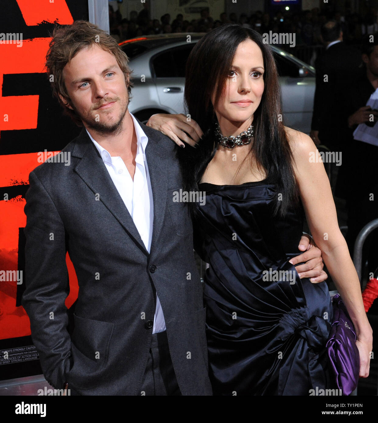 Cast member Mary Louise Parker (R) and musician Charlie Mars attend the ...