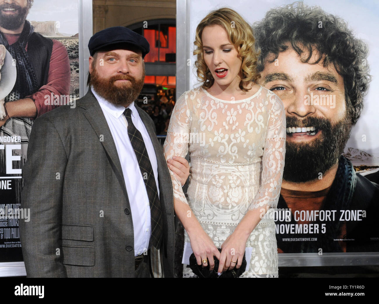 Cast member Zach Galifianakis attends the premiere of the motion ...