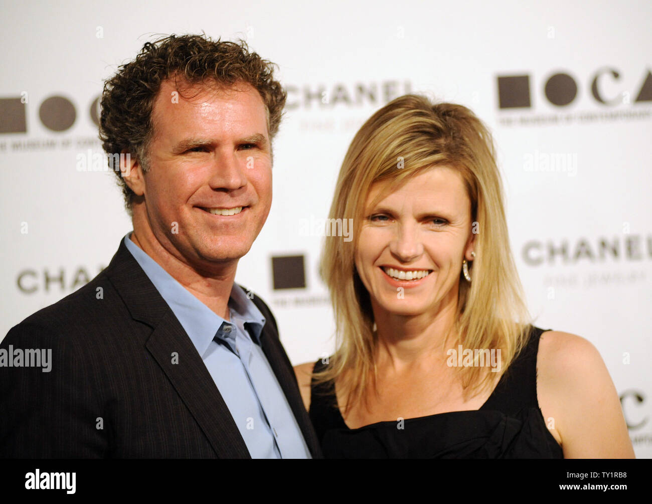 Actor Will Ferrell and his wife Viveca Paulin arrive at the Museum of ...
