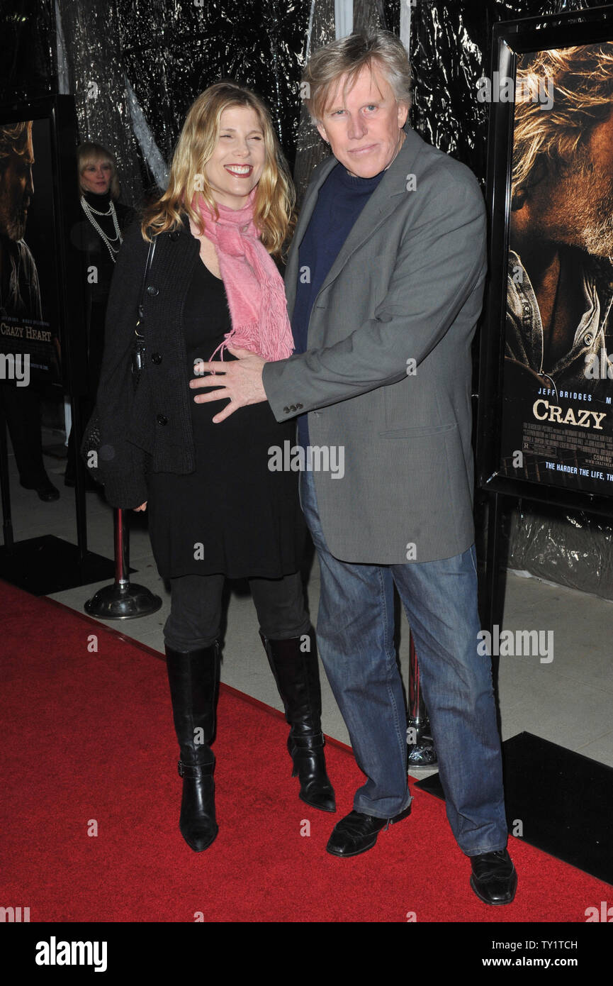 LOS ANGELES, CA. December 08, 2009: Gary Busey & wife at the Los ...