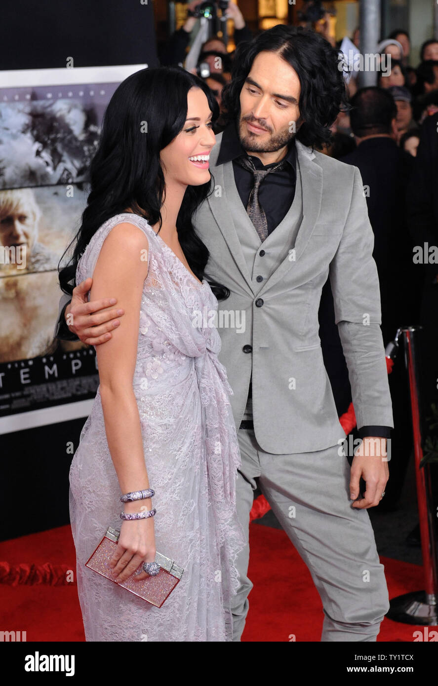 Actor Russell Brand, a cast member in the motion picture fantasy "The ...