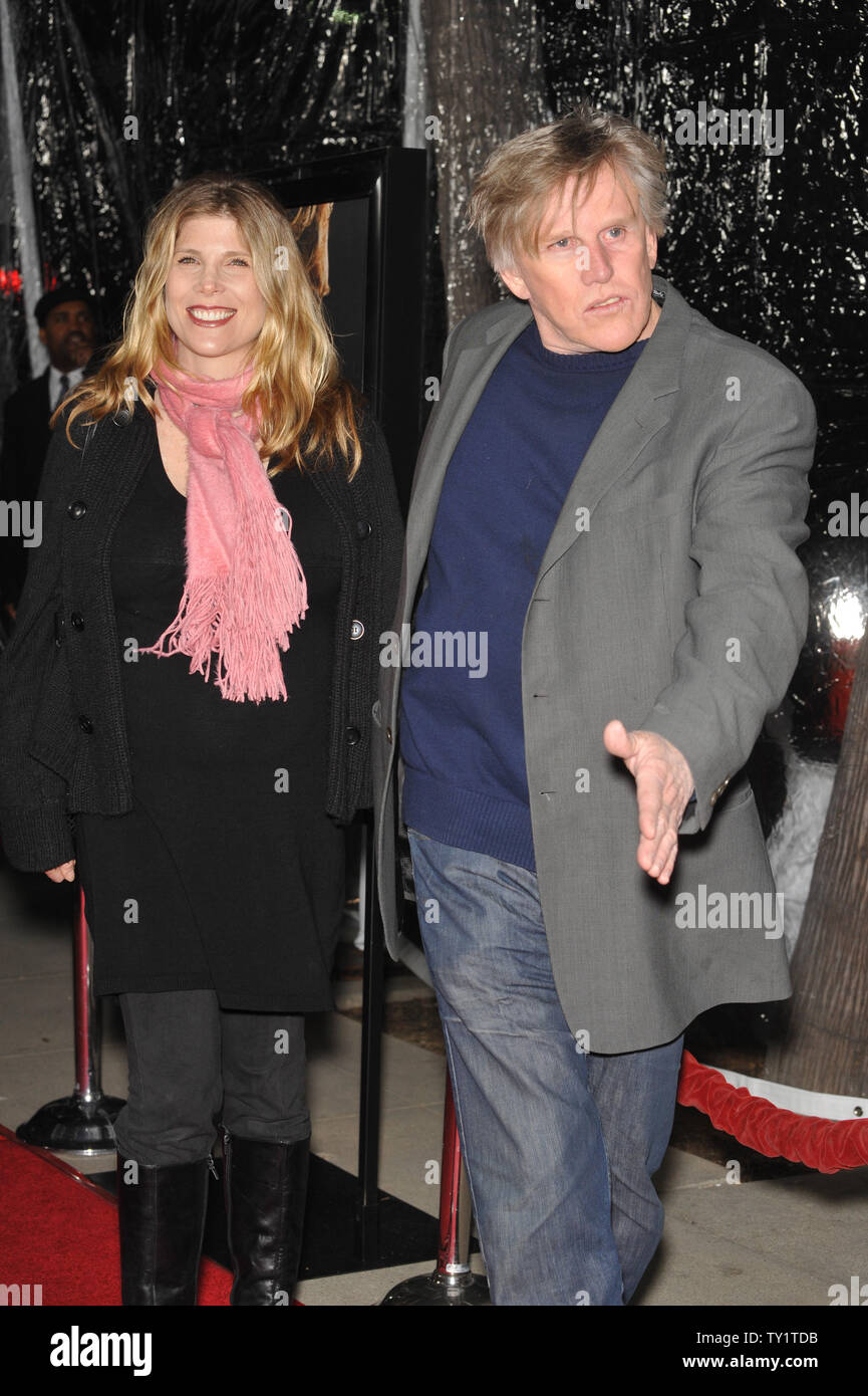 LOS ANGELES, CA. December 08, 2009: Gary Busey & wife at the Los ...