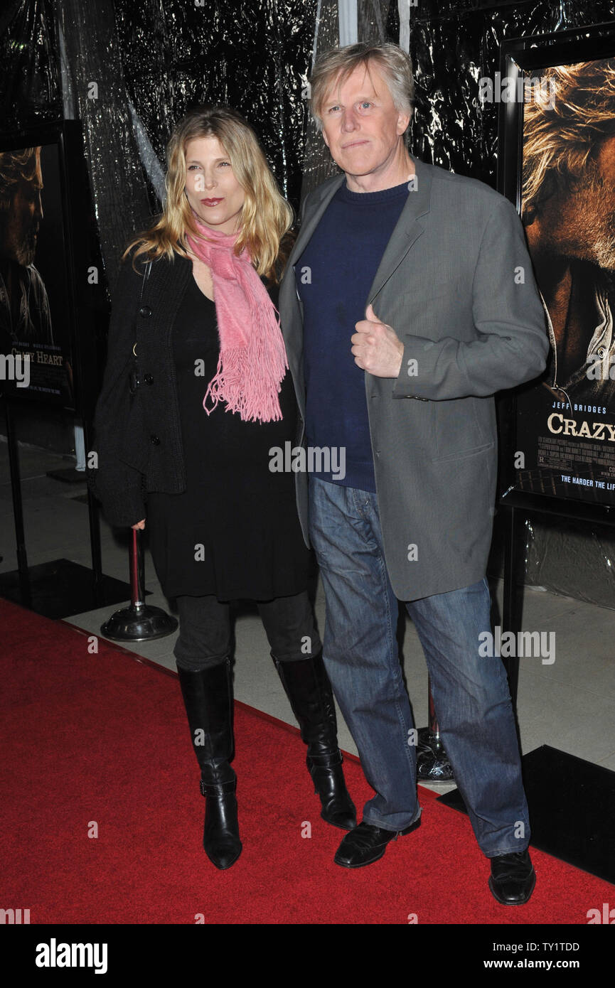 LOS ANGELES, CA. December 08, 2009: Gary Busey & wife at the Los ...
