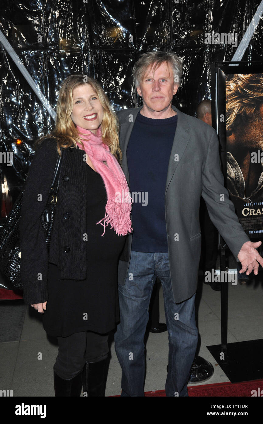LOS ANGELES, CA. December 08, 2009: Gary Busey & wife at the Los ...