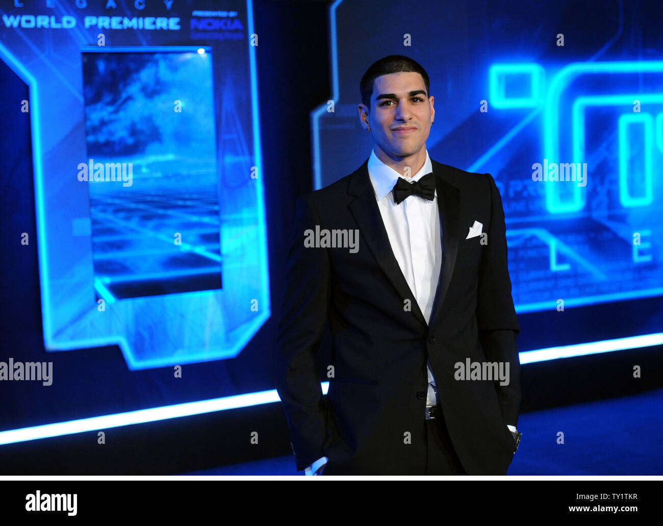 Anis Cheurfa, a cast member in the motion picture sci-fi thriller "TRON ...