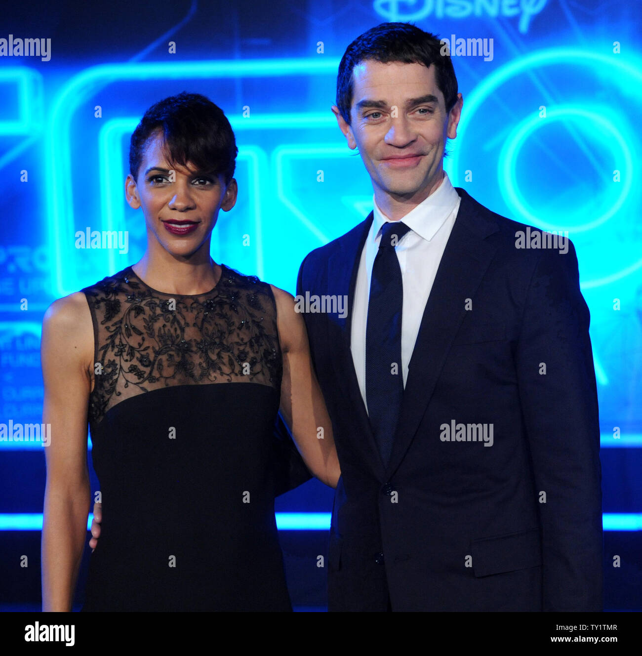 James Frain, a cast member in the motion picture sci-fi thriller "TRON ...