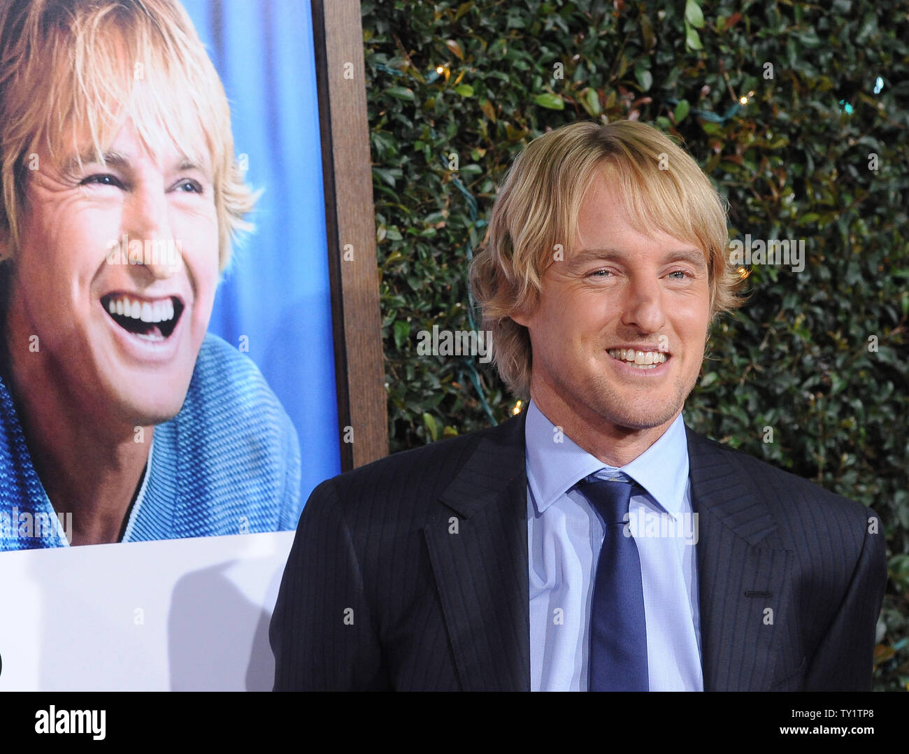 Actor Owen Wilson, a cast member in the motion picture romantic comedy ...