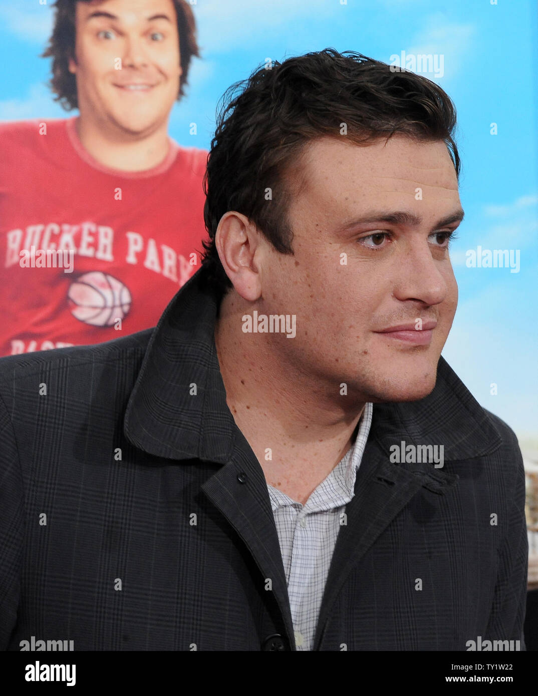 Cast member Jason Segal attends the premiere of the 3-D motion picture ...