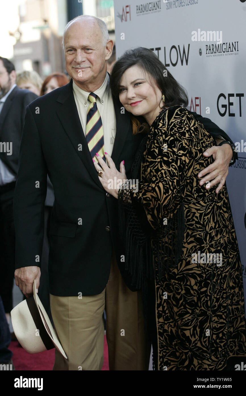 Actress Delta Burke and actor Gerald McRaney arrive at the AFI ...