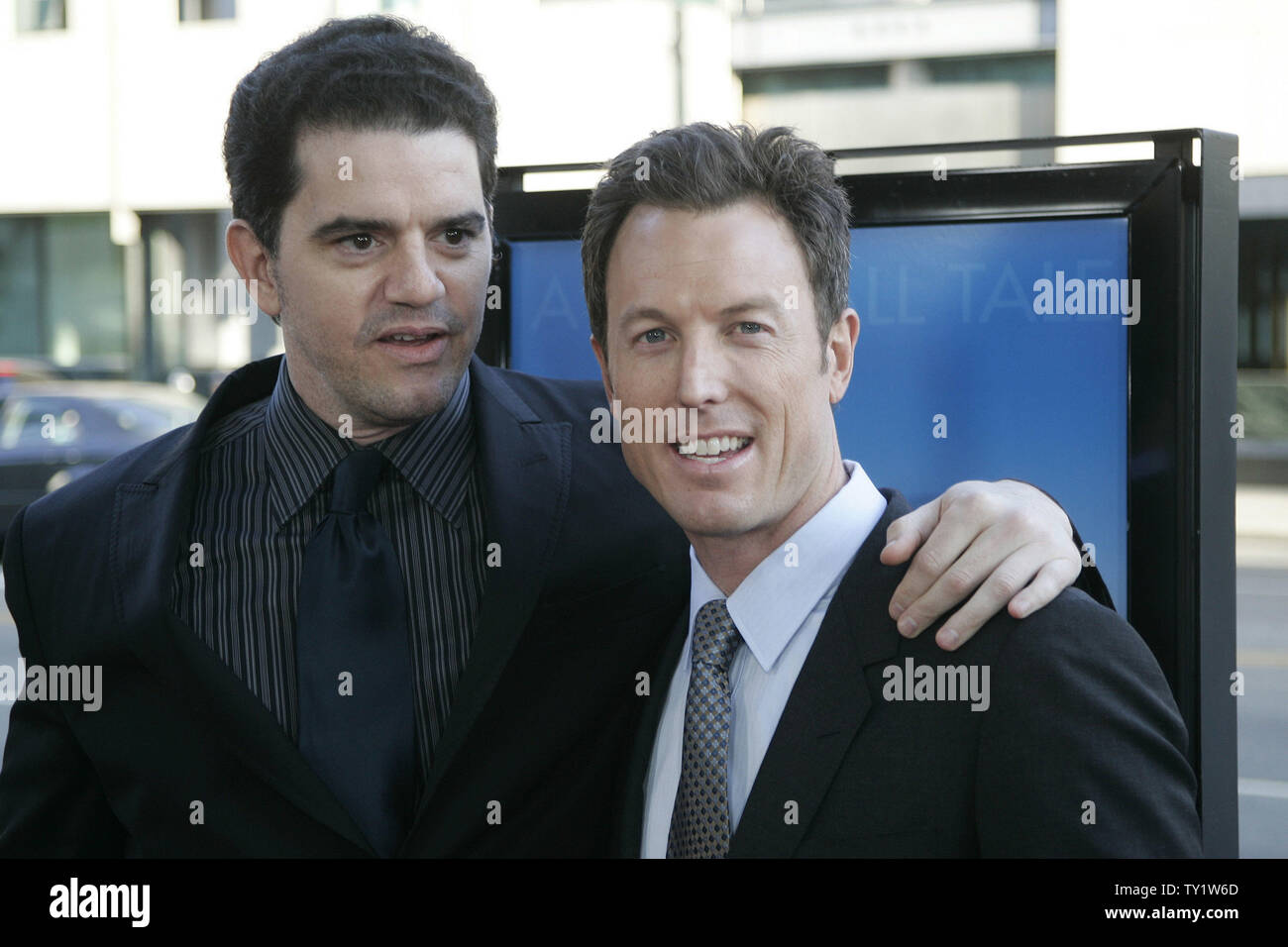 Director Aaron Schneider (L) and producer Dean Zanuck arrive at the AFI ...