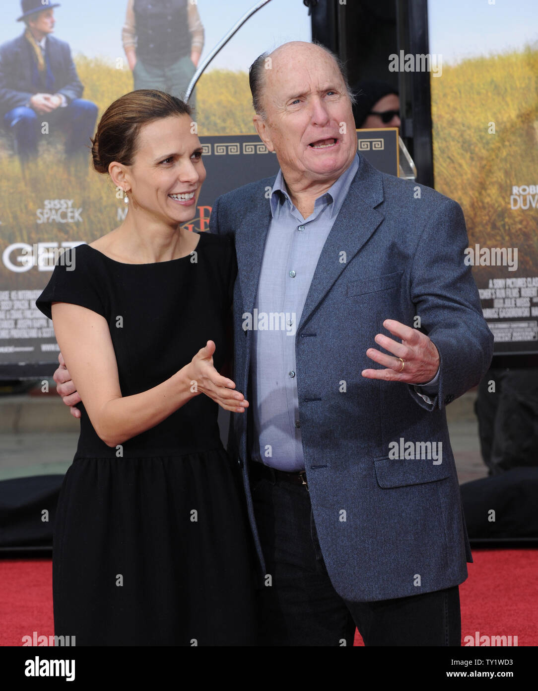 Robert duvall with his wife hi-res stock photography and images - Alamy