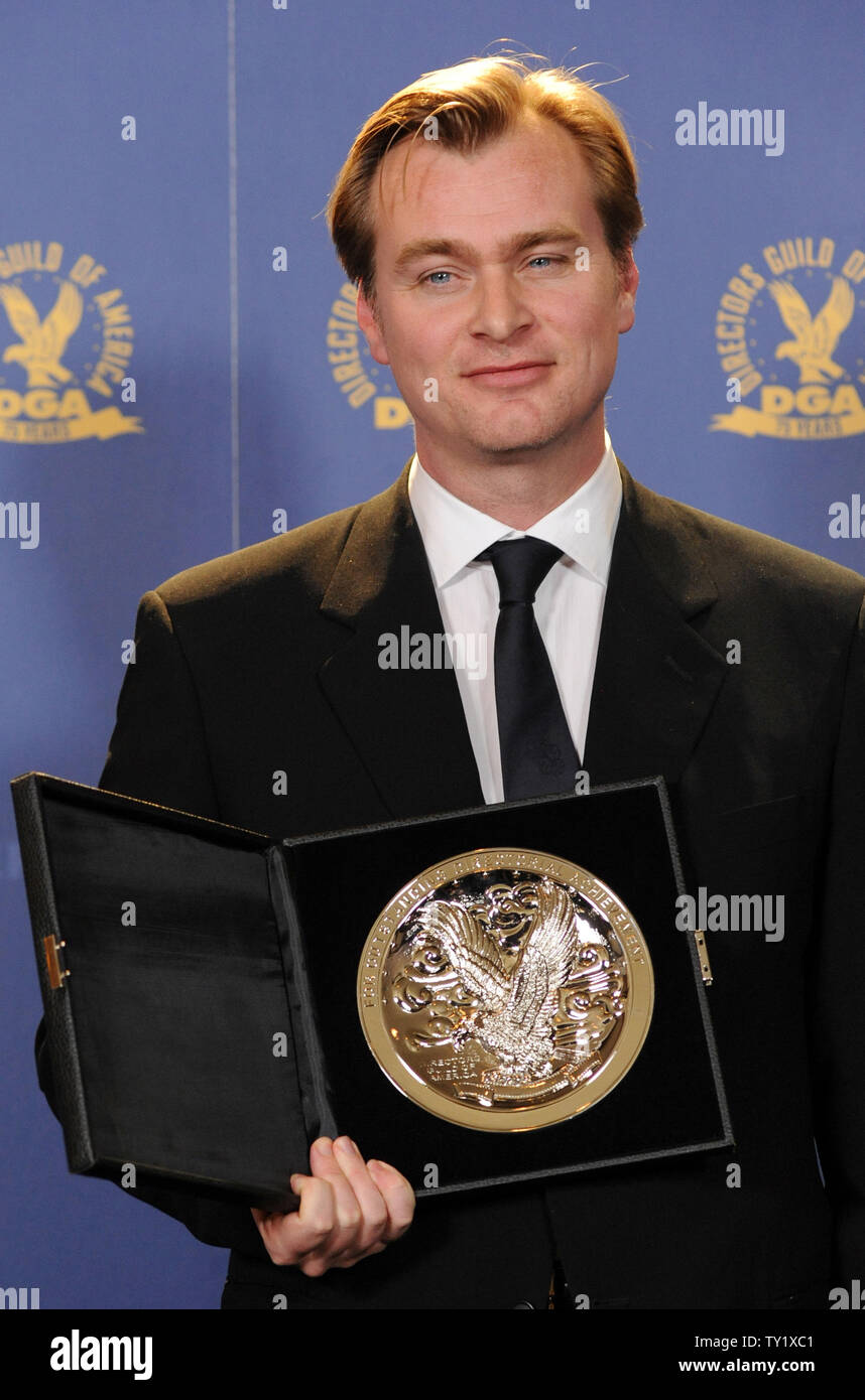 Christopher Nolan, director and feature film award nominee for ...