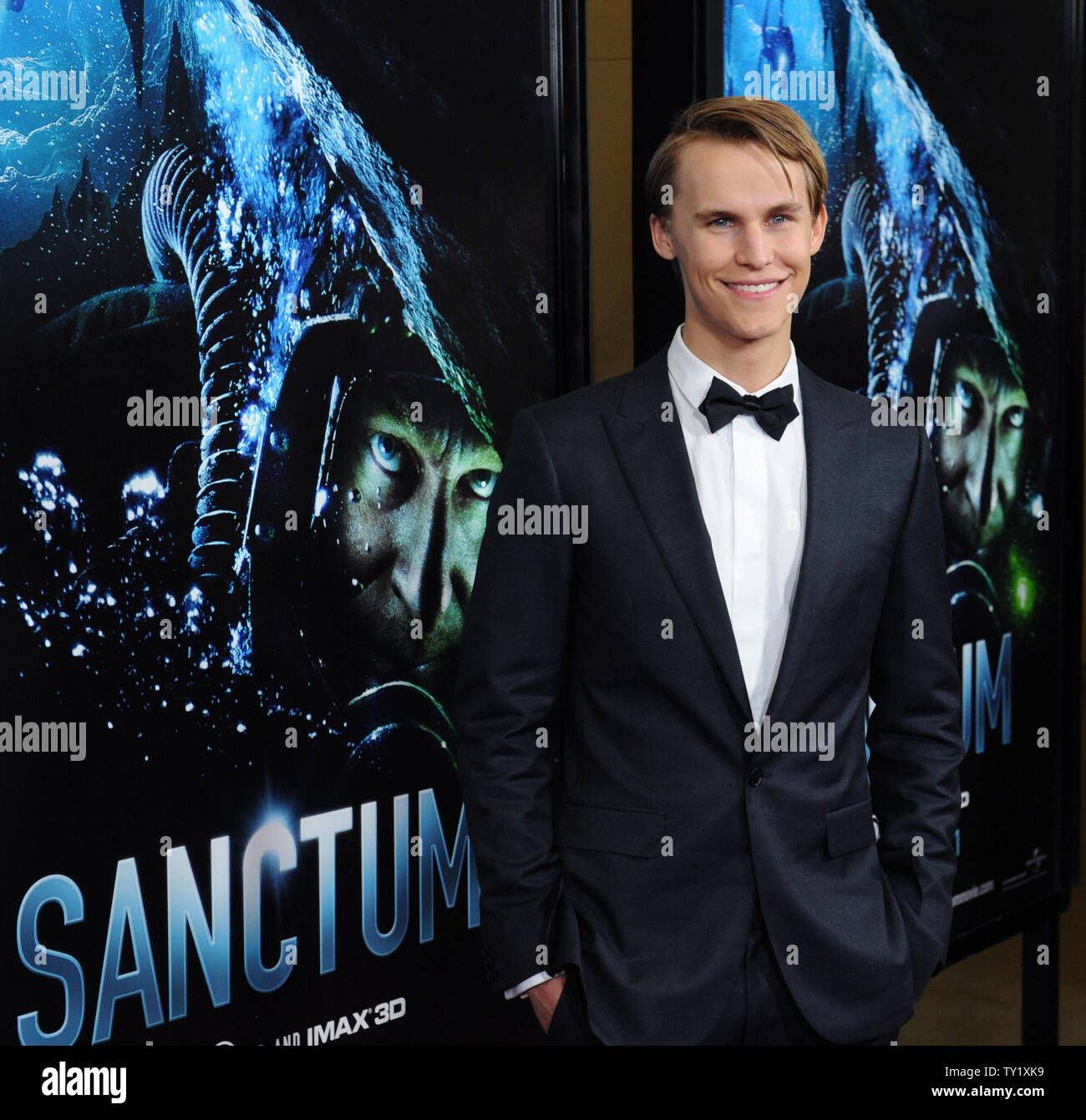 Australian actor Rhys Wakefield, star of the new 3D motion picture ...