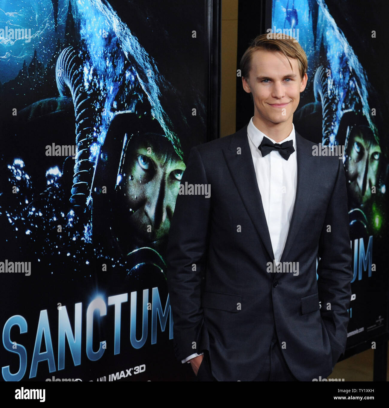 Australian actor Rhys Wakefield, star of the new 3D motion picture ...