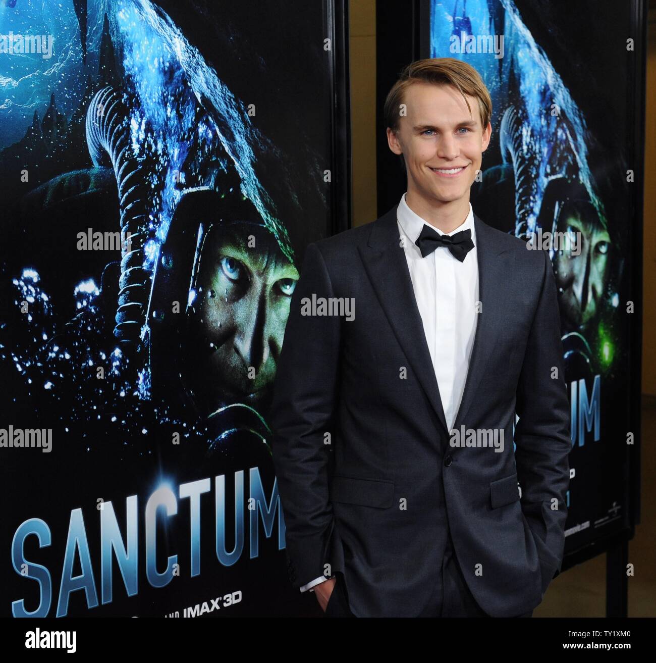 Australian actor Rhys Wakefield, star of the new 3D motion picture ...