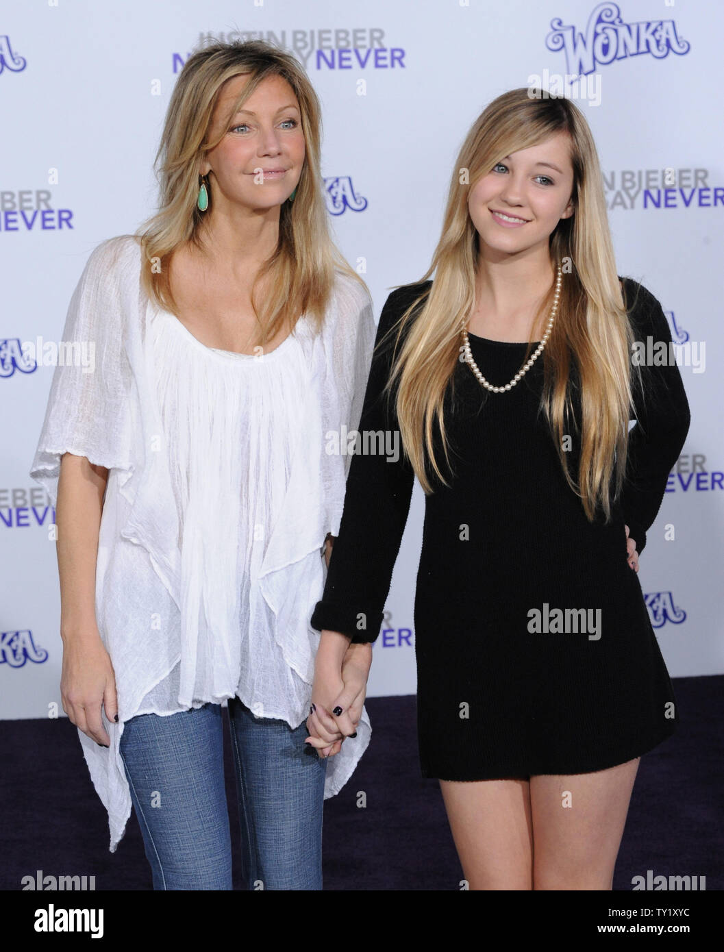 Heather locklear daughter ava locklear hi-res stock photography and ...