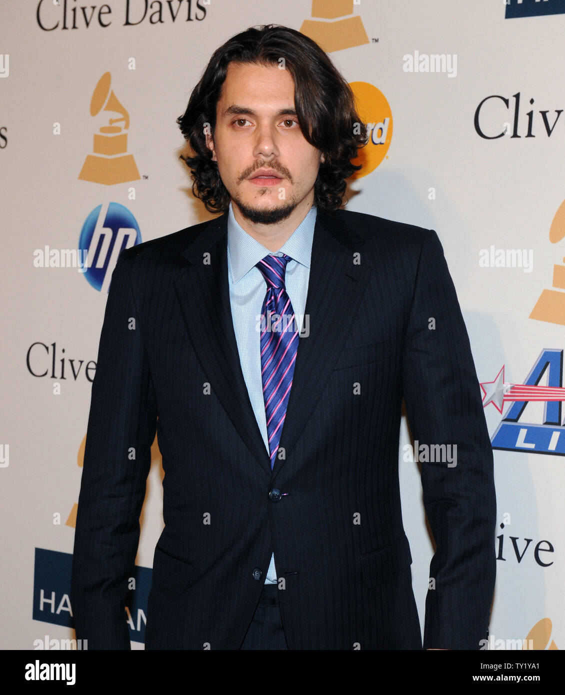 Singer John Mayer arrives at the Pre-Grammy Gala & Salute to Industry ...