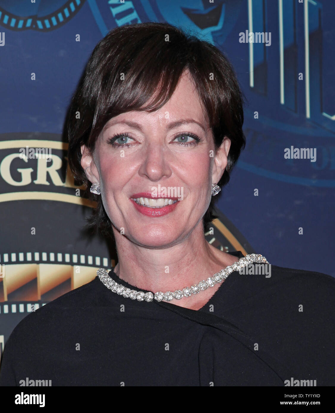 Allison Janney arrives on the red carpet during the 25th annual ...