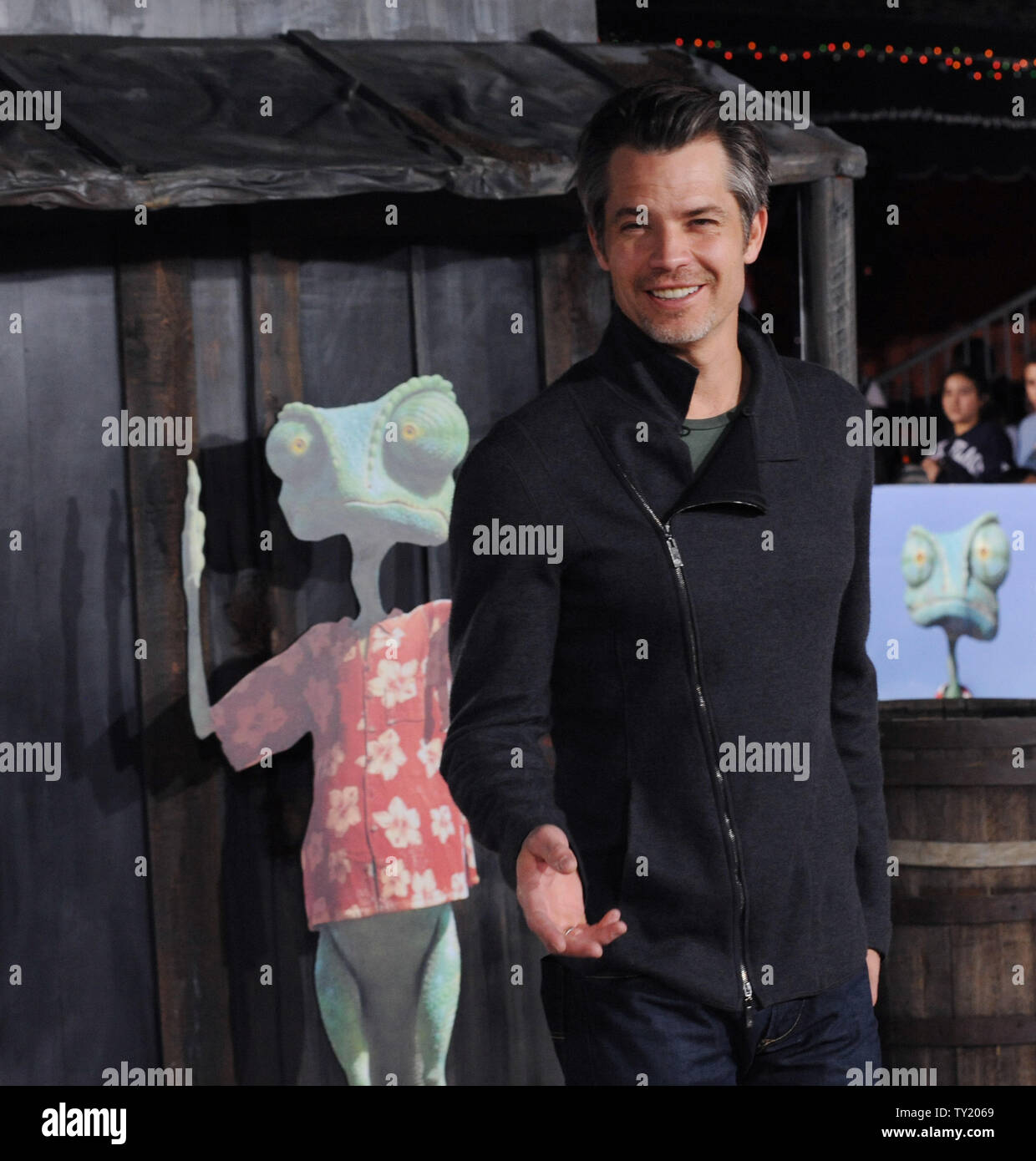 Timothy olyphant rango premiere hi-res stock photography and images - Alamy