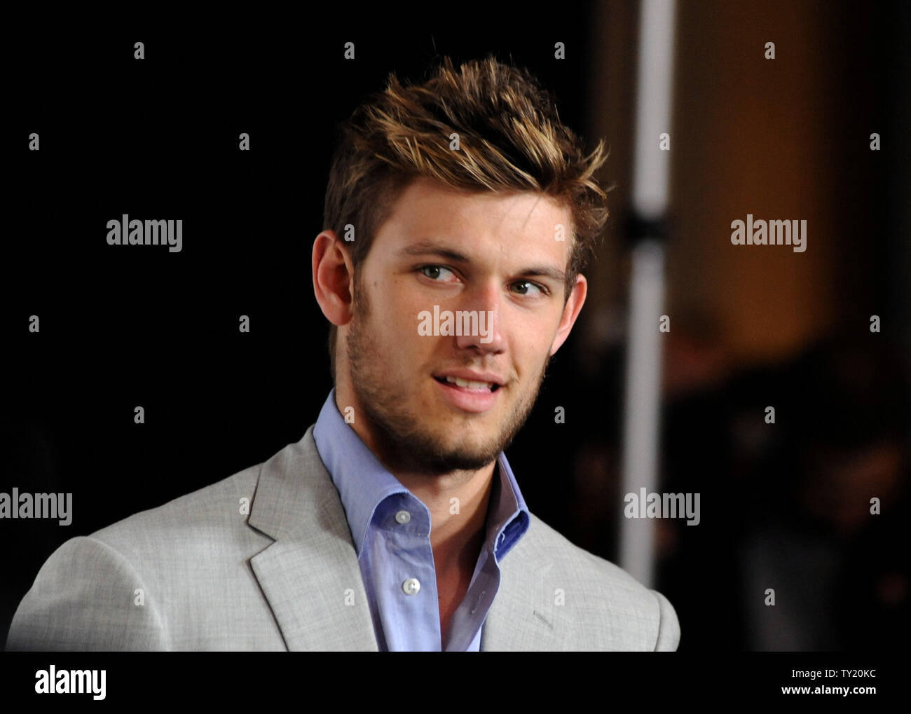 English actor Alex Pettyfer, a cast member in the motion picture ...