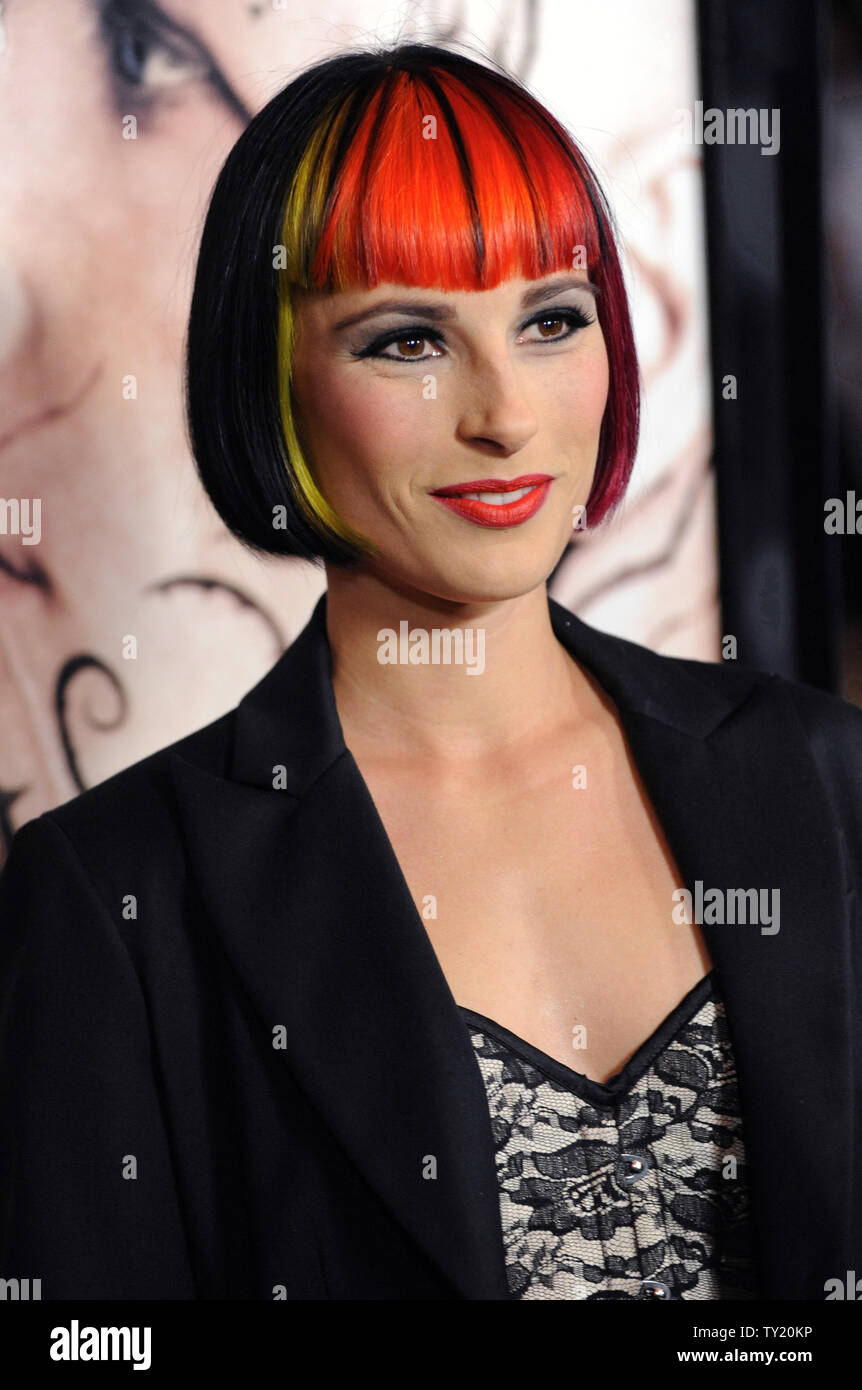 Musician Kristina Allison attends the premiere of the motion picture ...