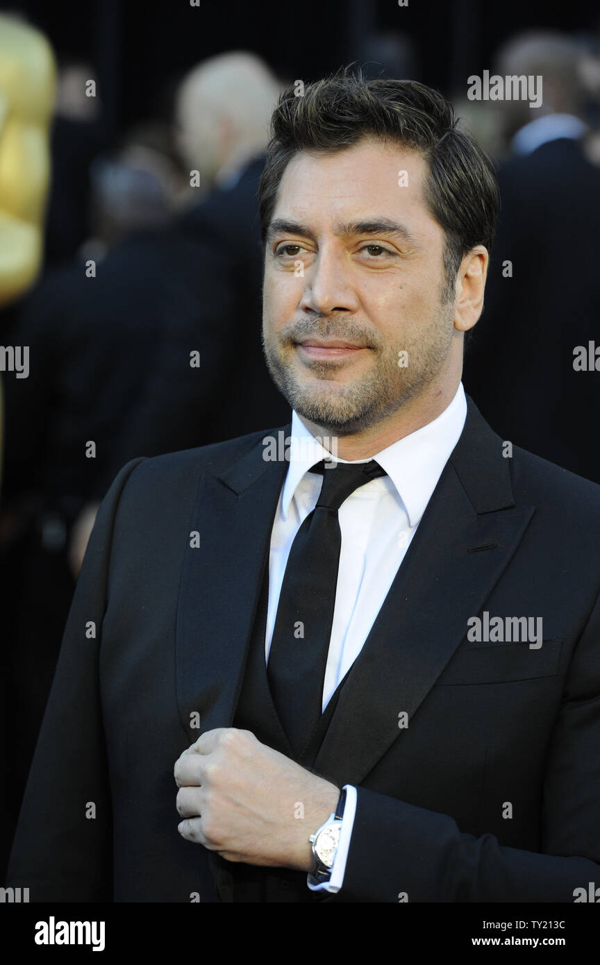 Actor Javier Bardem arrives on the red carpet for the 83rd annual ...