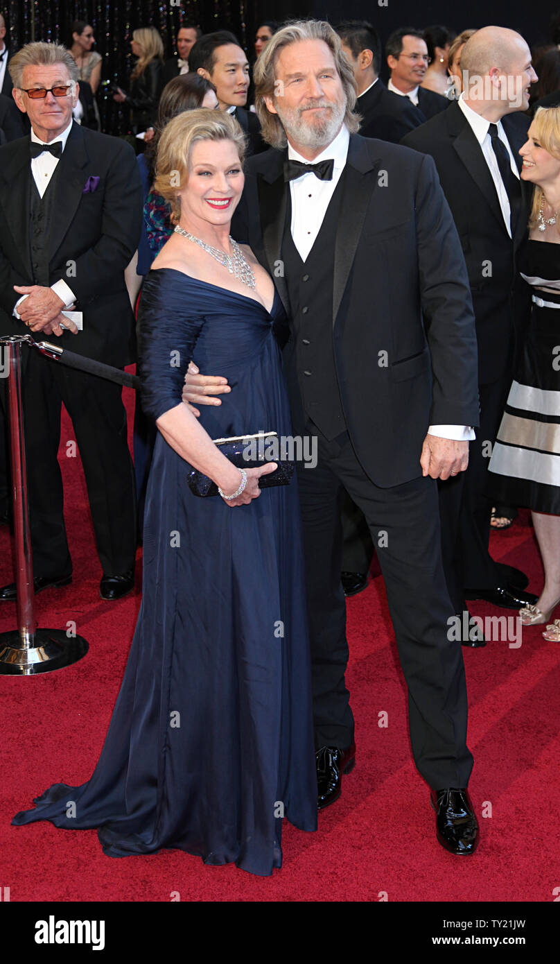 Jeff bridges and his wife susan hi-res stock photography and images - Alamy