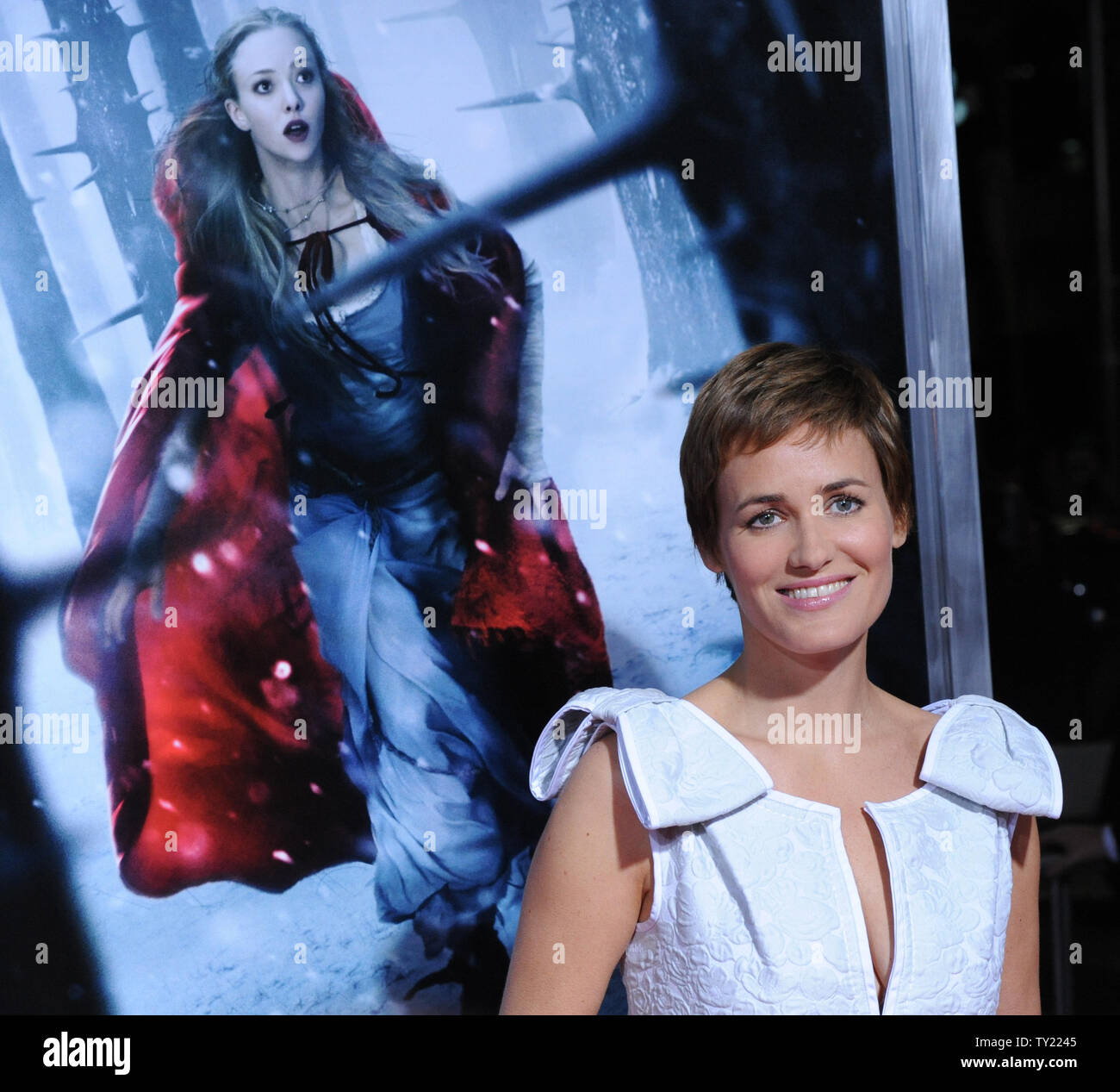 Actress Judith Godreche attends the premiere of the motion picture ...