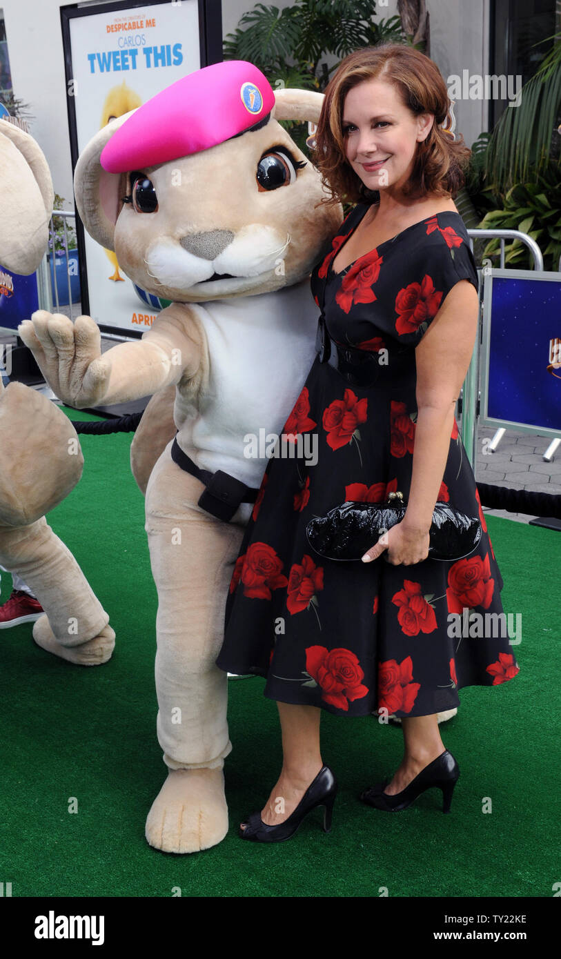 Actress Elizabeth Perkins, the voice of Mrs. O'Hara in the animated ...