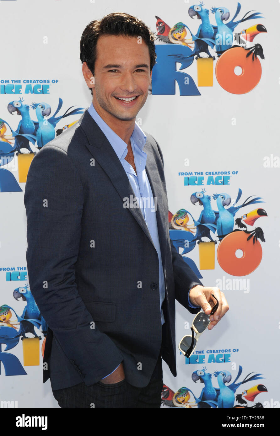 Rodrigo Santoro, the voice of Tulio in the animated motion picture ...