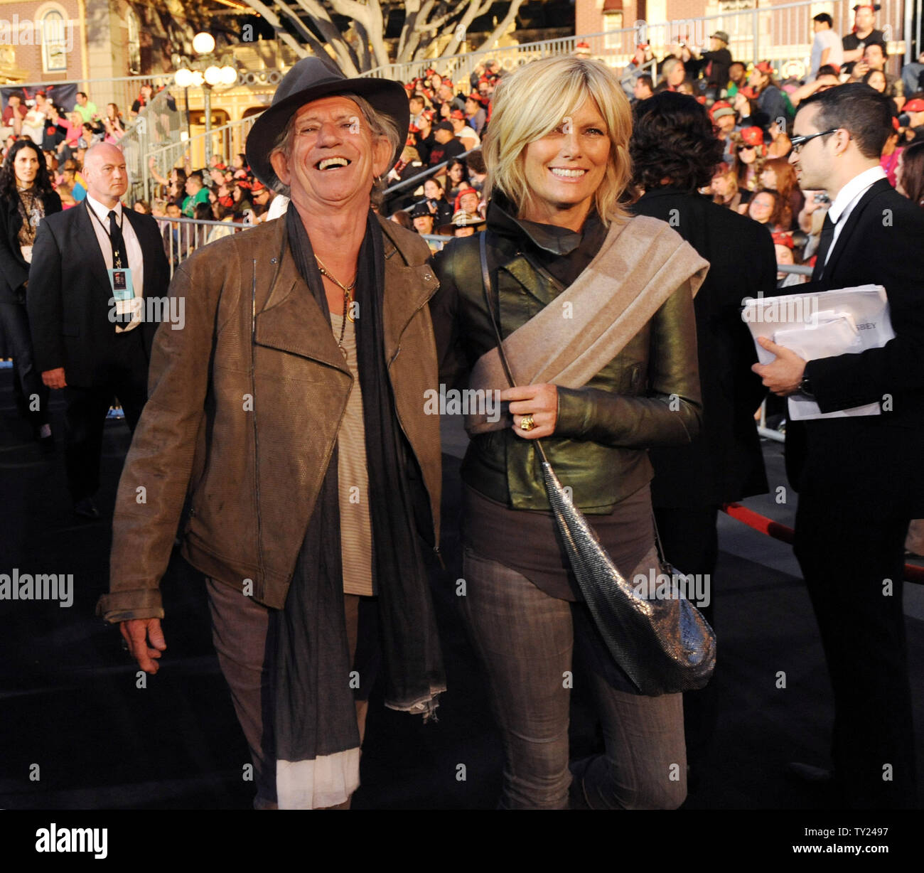 Musician Keith Richards, a cast member in the motion picture fantasy ...