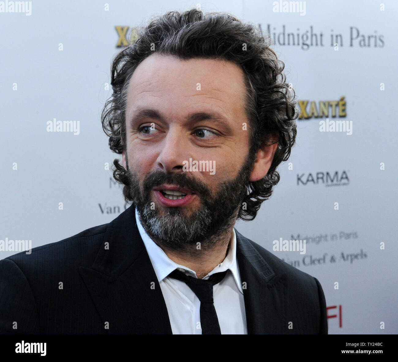 Actor Michael Sheen, a cast member in the motion picture romantic ...