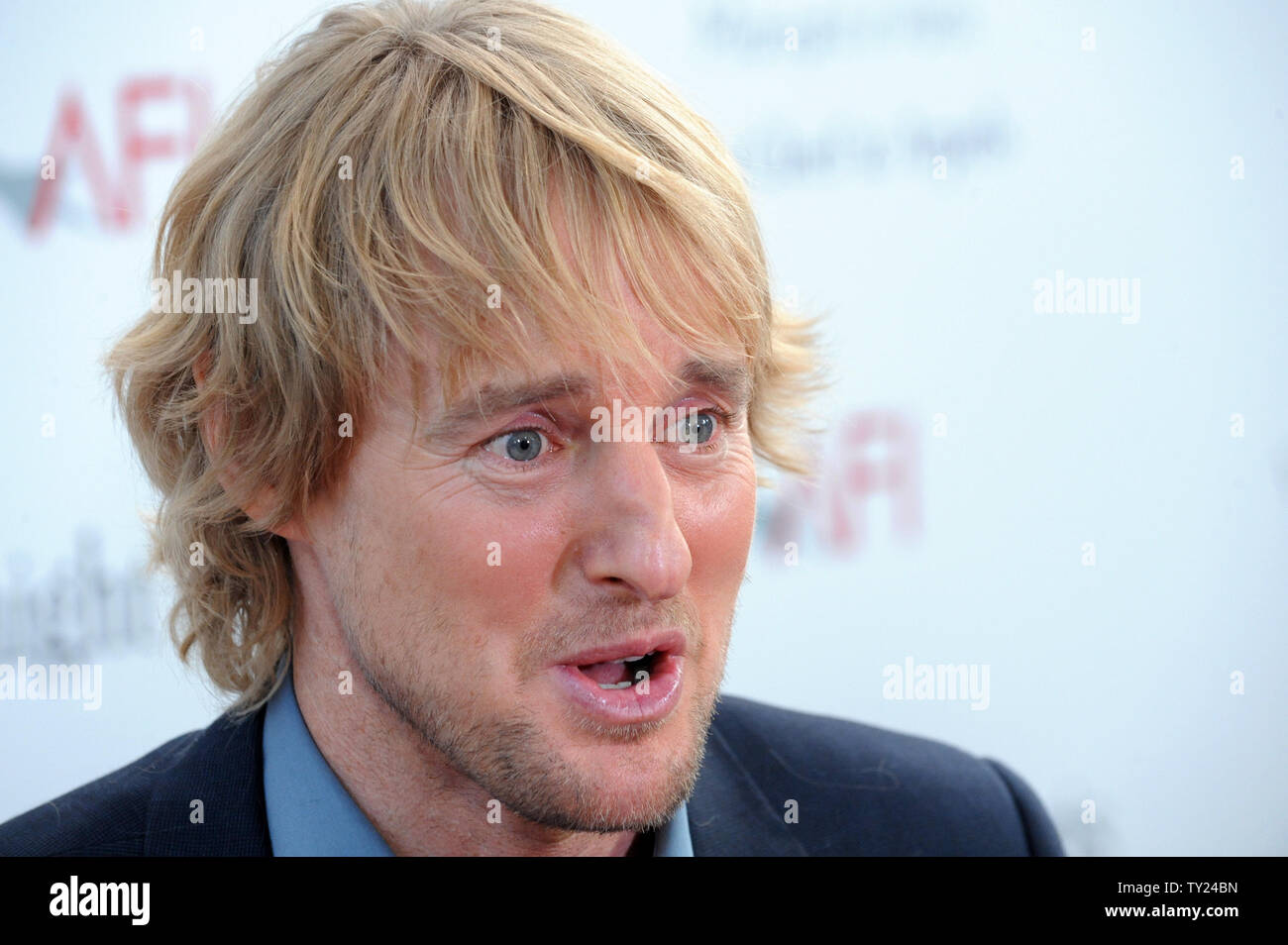 Actor Owen Wilson, a cast member in the motion picture romantic comedy ...