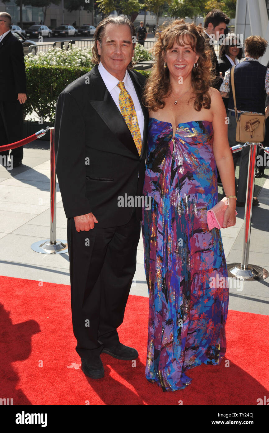 LOS ANGELES, CA. September 12, 2009: Beau Bridges & wife at the 2009 ...