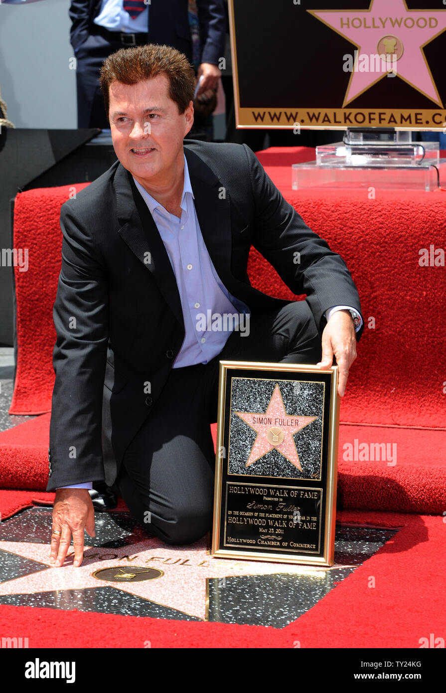 Entertainment producer and creator of "American Idol" Simon Fuller ...