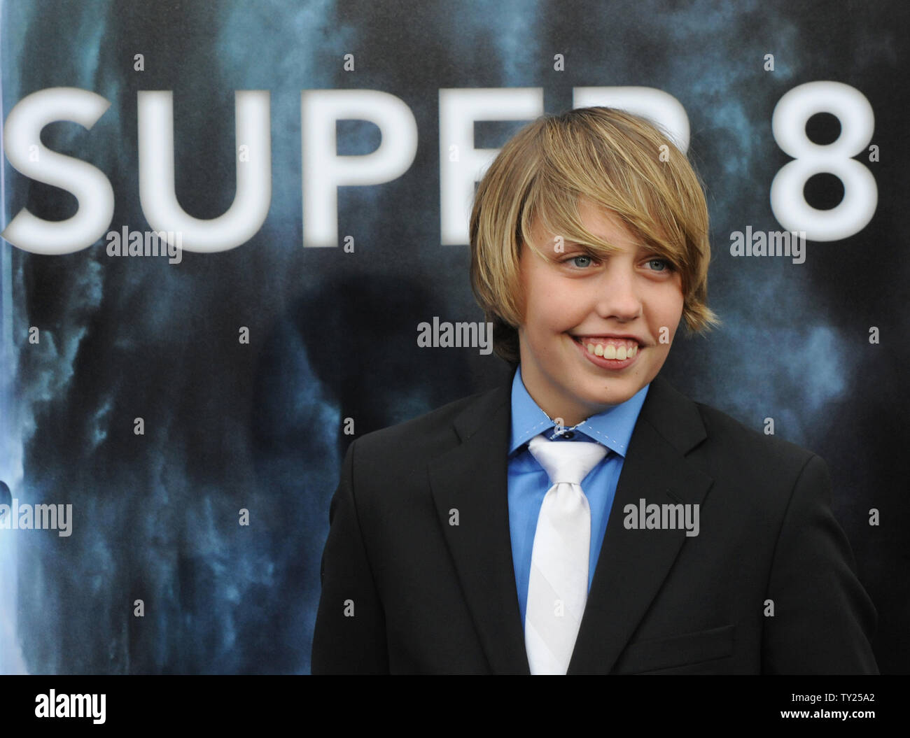Actor Ryan Lee, a cast member in the motion picture sci-fi thriller "Super 8", attends the ...