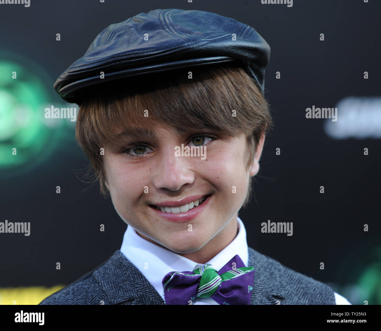 Gattlin Griffith a cast member in the motion picture sci-fi thriller ...