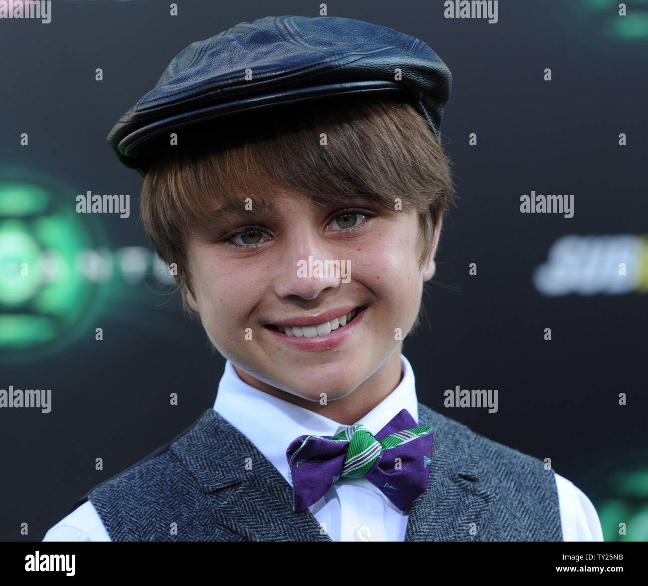 Gattlin Griffith a cast member in the motion picture sci-fi thriller ...