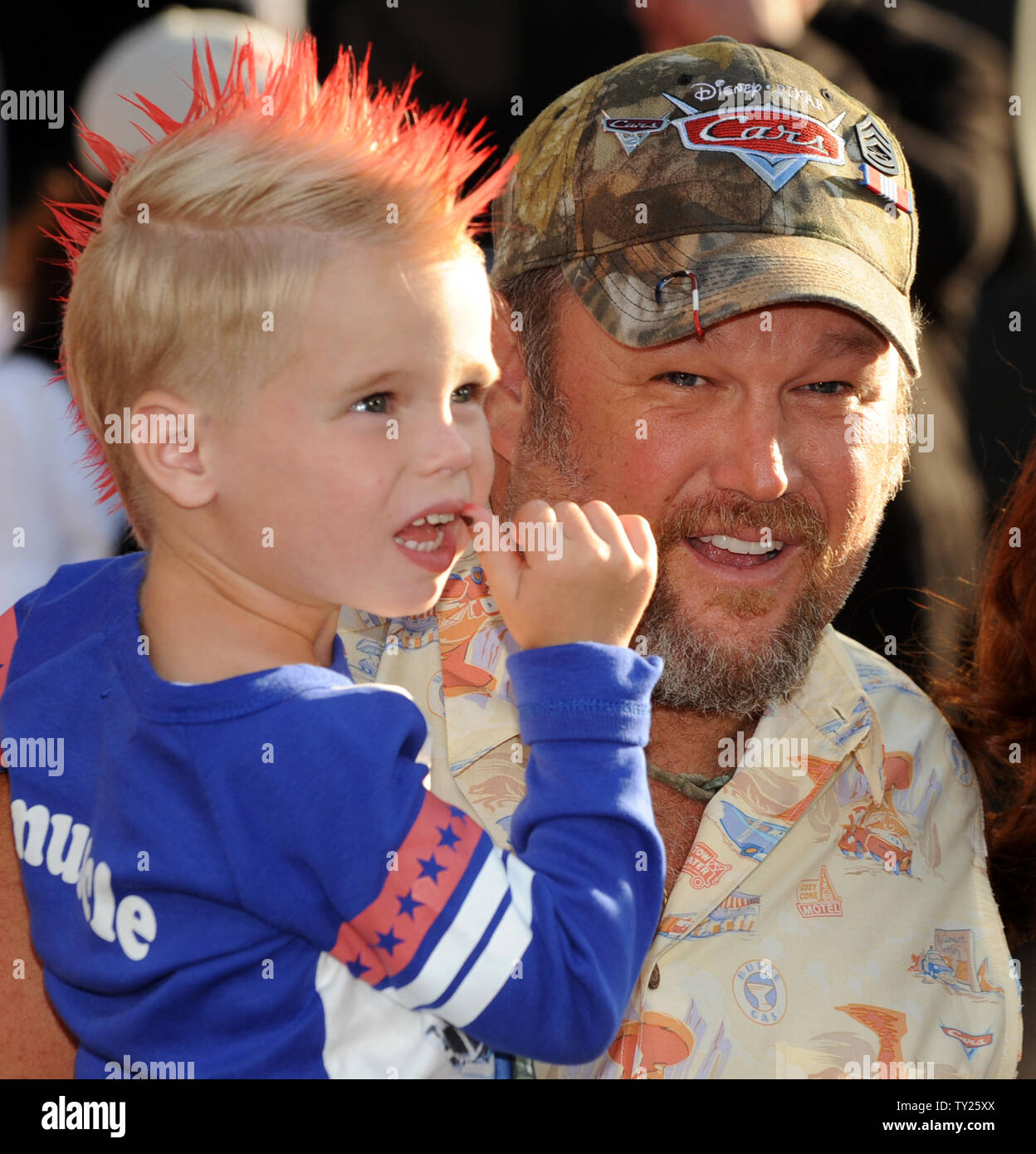 Larry the Cable Guy, a cast member in the the animated motion picture ...