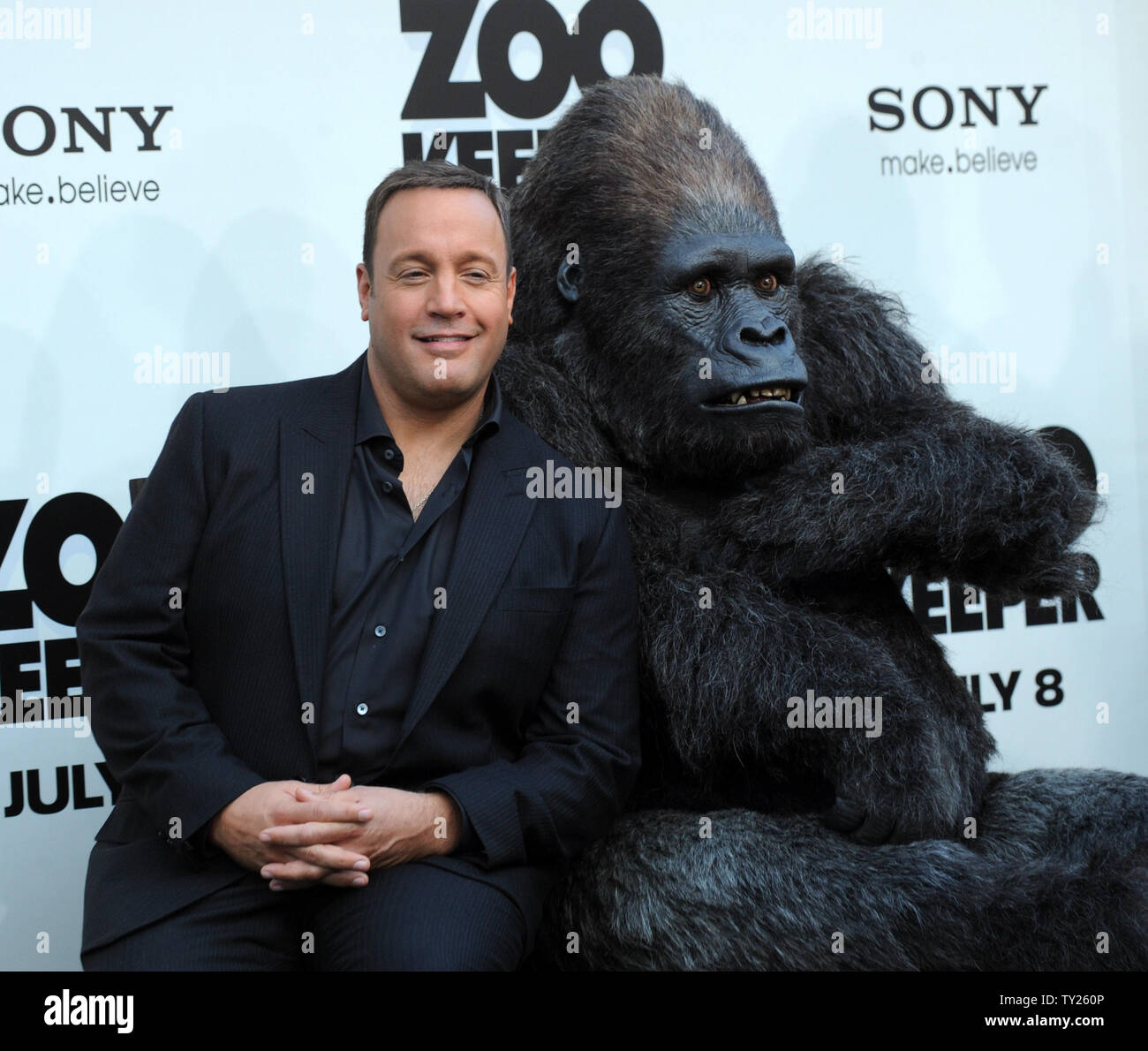 Kevin James, producer, writer and star of the motion picture romantic ...