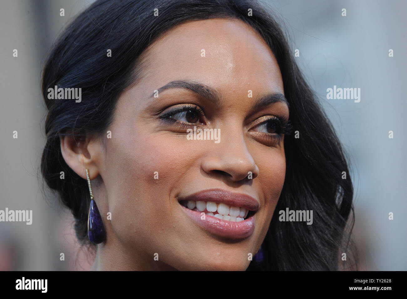 Rosario Dawson, a cast member in the motion picture romantic comedy ...