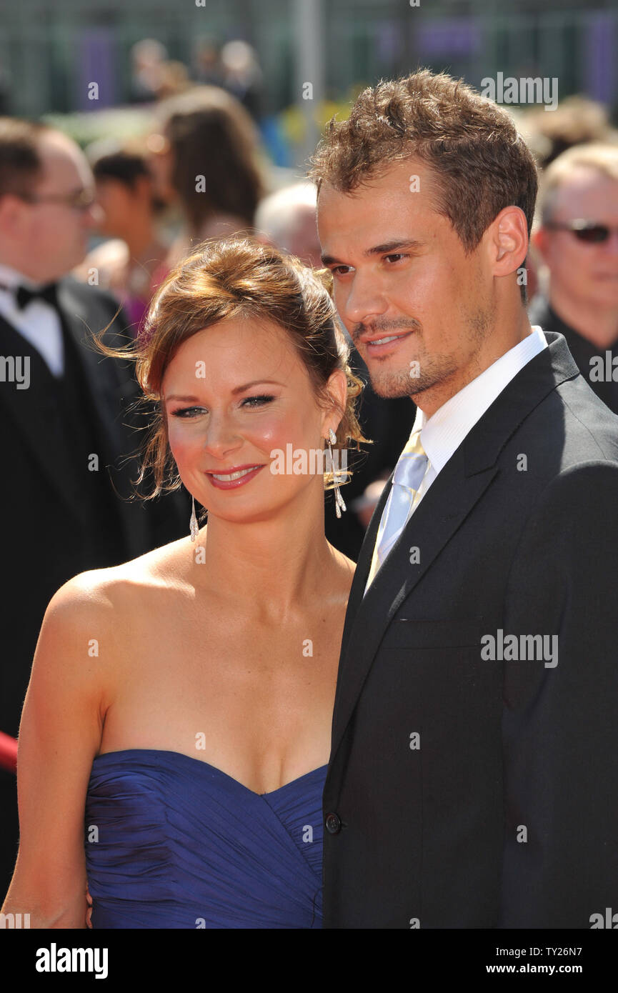 LOS ANGELES, CA. September 12, 2009: Mary Lynn Rajskub & husband ...