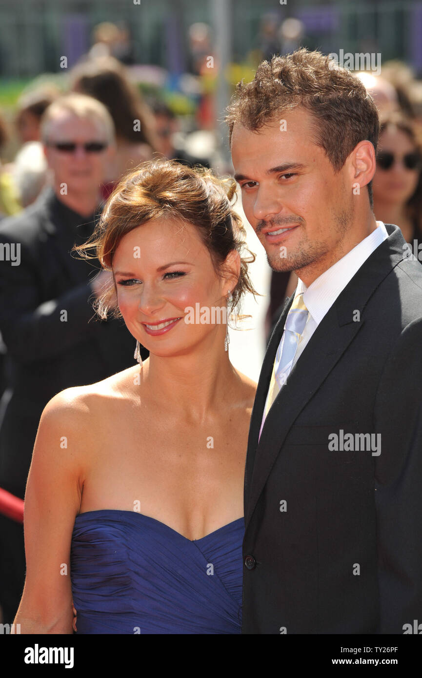 LOS ANGELES, CA. September 12, 2009: Mary Lynn Rajskub & husband ...
