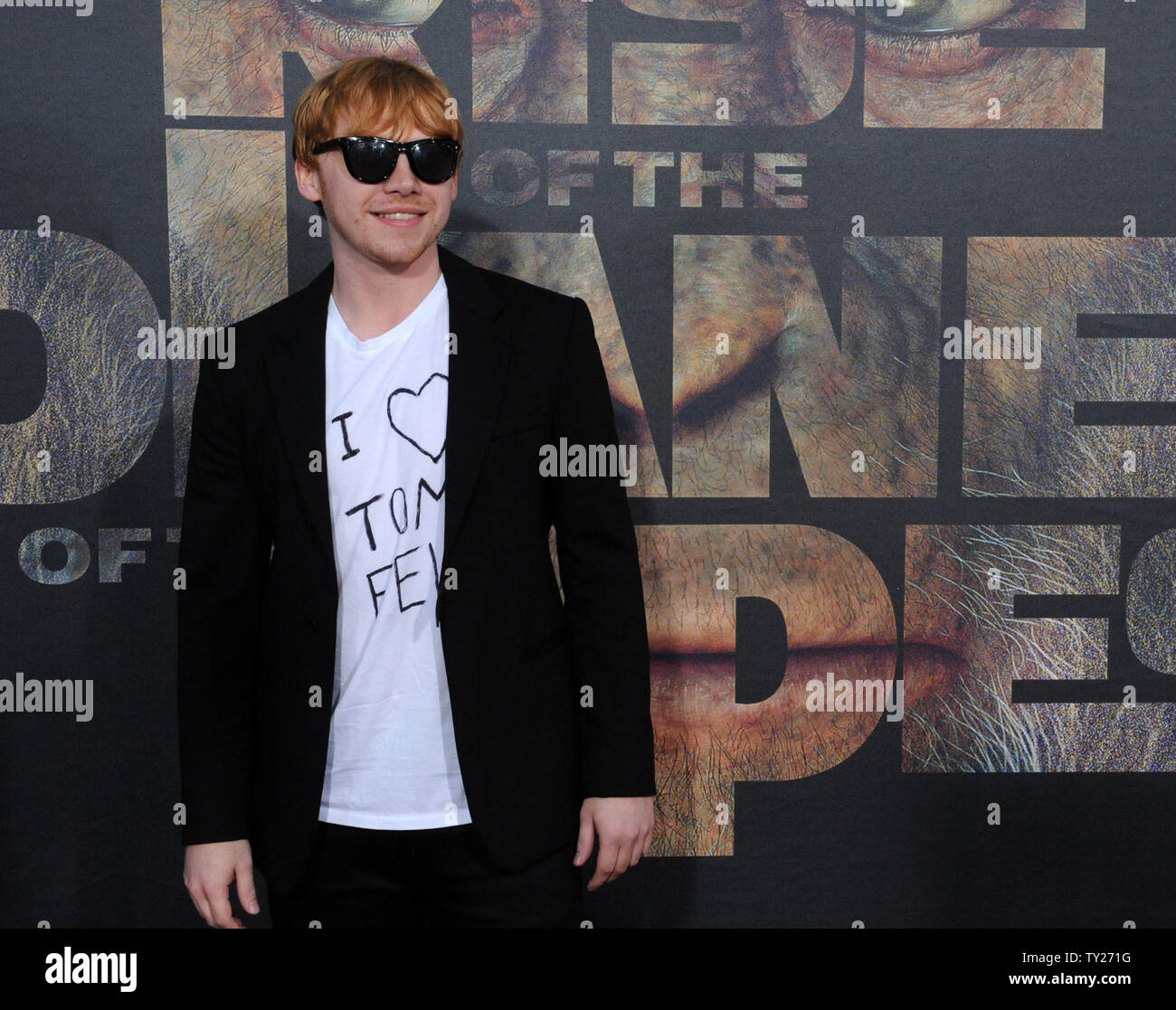 English actor Rupert Grint, attends the premiere ofnthe motion picture ...