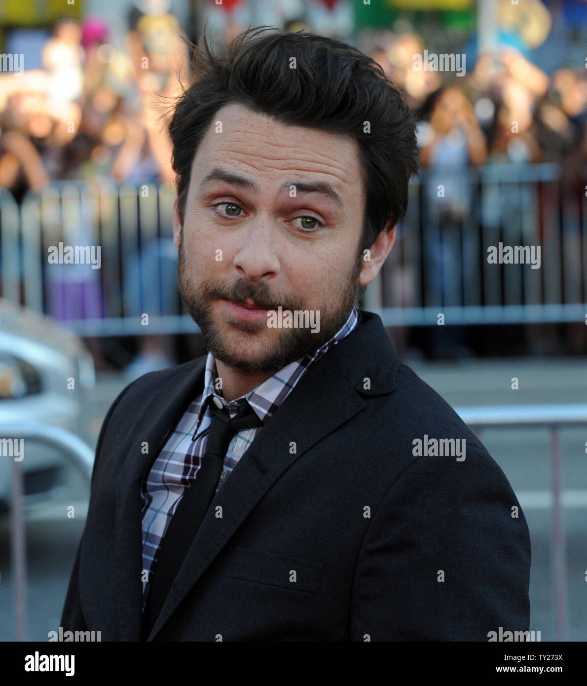 Actor Charlie Day, a cast member in the motion picture comedy "Horrible ...