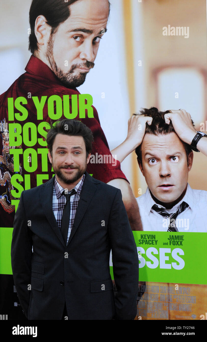 Actor Charlie Day, a cast member in the motion picture comedy "Horrible ...