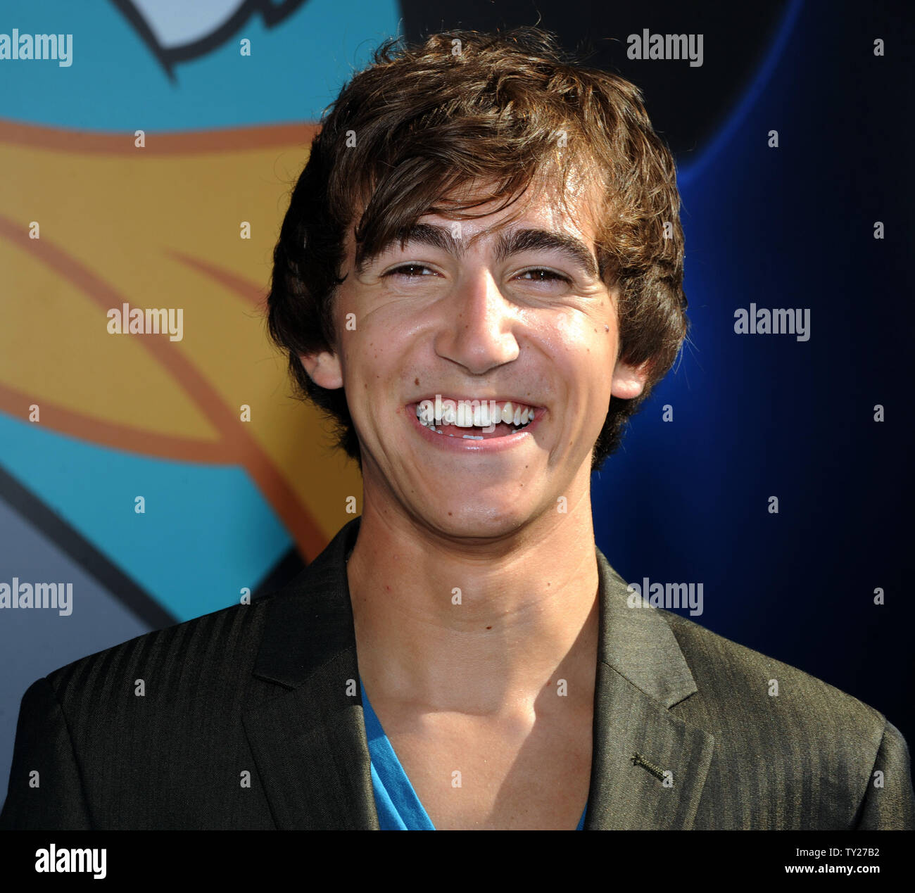 Actor Vincent Martella, the voice of Phineas in the animated comedy ...